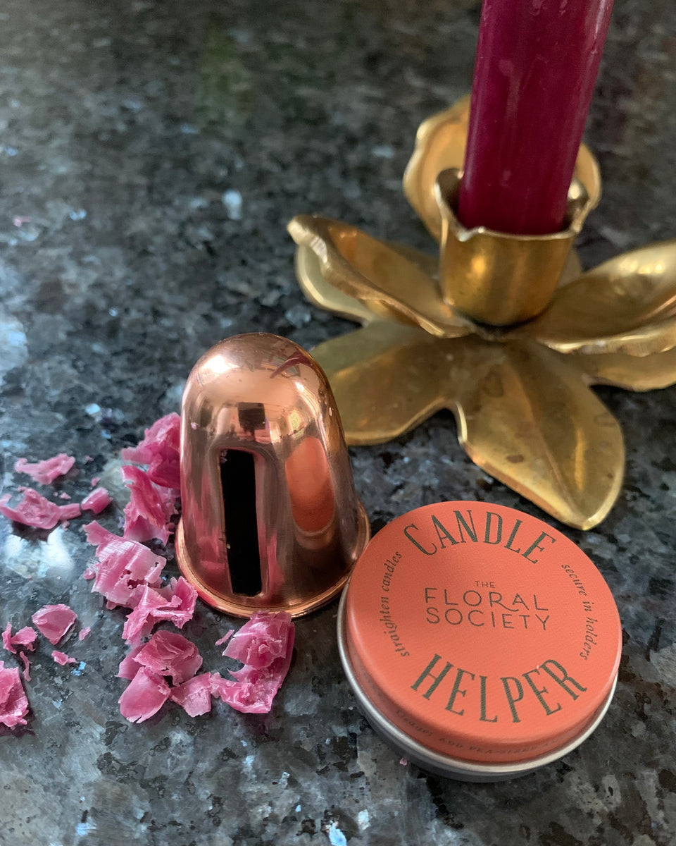 Copper Candle Sharpener – Queen Anne Frame